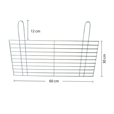 Special Ersatzgrillrost 4mm 60x30 CM Grill Grid Fire Place Coal Gas ...