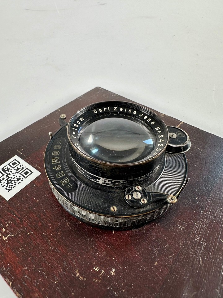 Carl Zeiss Jena 180mm 18cm f4.5 Tessar in Dial-Set Compur Shutter | eBay