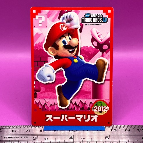 Super Mario Super Mario Bros Trading Card Nintendo Top TCG Japanese ...