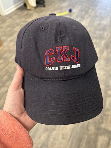 Vintage Calvin Klein Jeans CKJ Snapback Hat/ Cap Adjustable OSFA | eBay