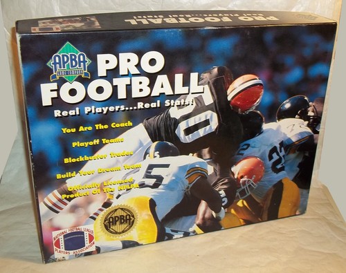 APBA Pro Football – (8) 1995 Teams – Complete Board Game | eBay