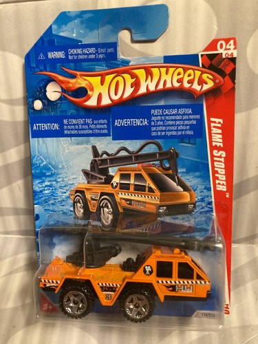 2010 HOT WHEELS "RACE WORLD" #174 = FLAME STOPPER = ORANGE | eBay