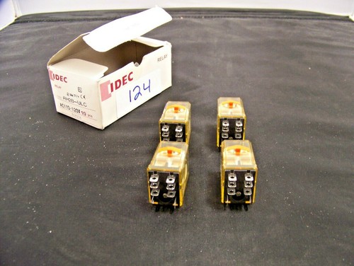 RELAY IDEC TYPE AH2B-ULC, AC110-120V 50/60HZ PN 62423A (ITEM #124) | eBay