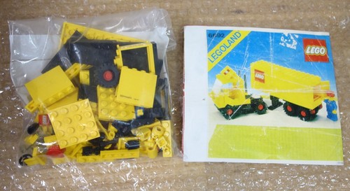 1983 LEGO Legoland 6692 Tractora Remolque Completo Copia Del Manual ...