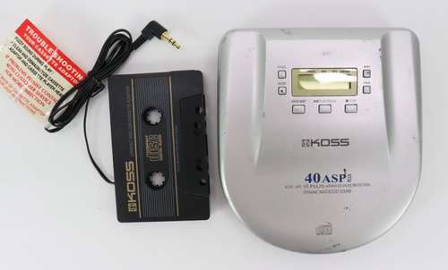 KOSS Compact Disc Player 1689 Series Personal Portable CD Player | eBay
