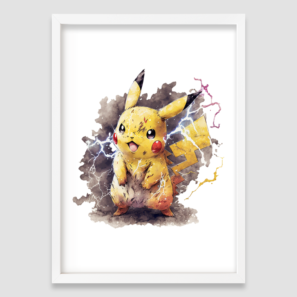 Pokémon Wall Art Cartoon Gaming Retro Poster Print Picture Gift Home A4 ...