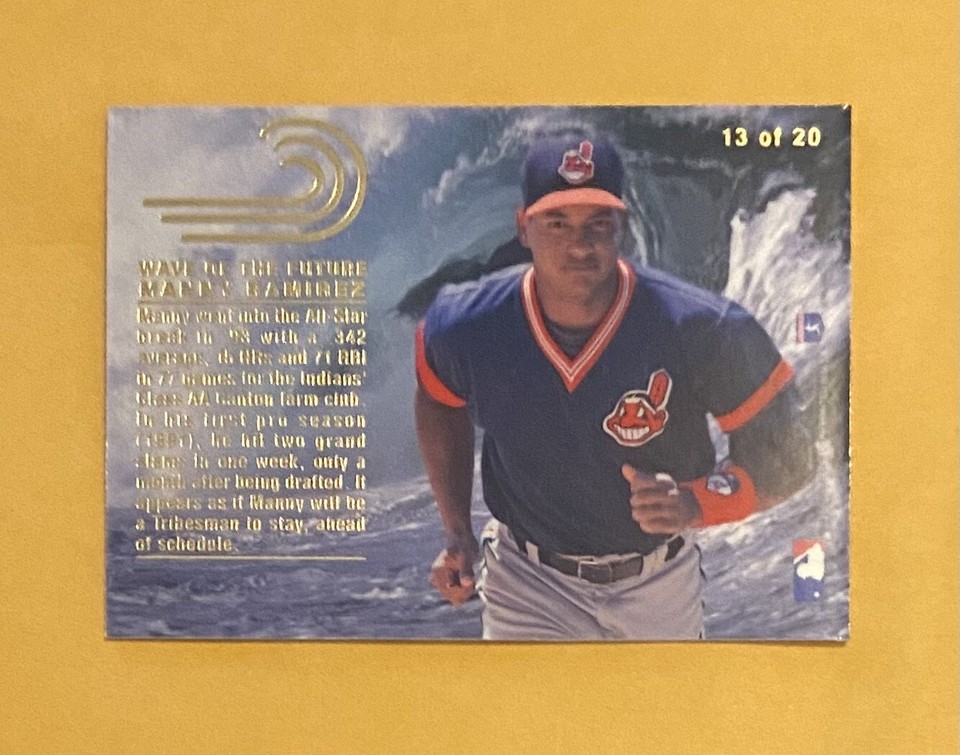 1994 Flair Wave Of The Future Manny Ramirez #13 | eBay