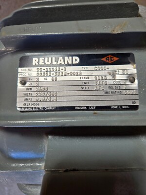 Reuland Electric Motor | eBay