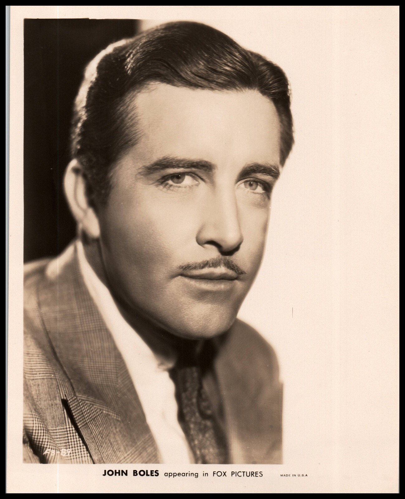 Hollywood ACTOR JOHN BOLES HANDSOME PORTRAIT 1930s VINTAGE ORIGINAL ...
