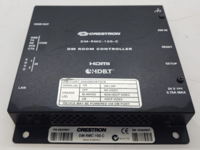 CRESTRON DM-RMC-100-C DM ROOM CONTROLLER | eBay