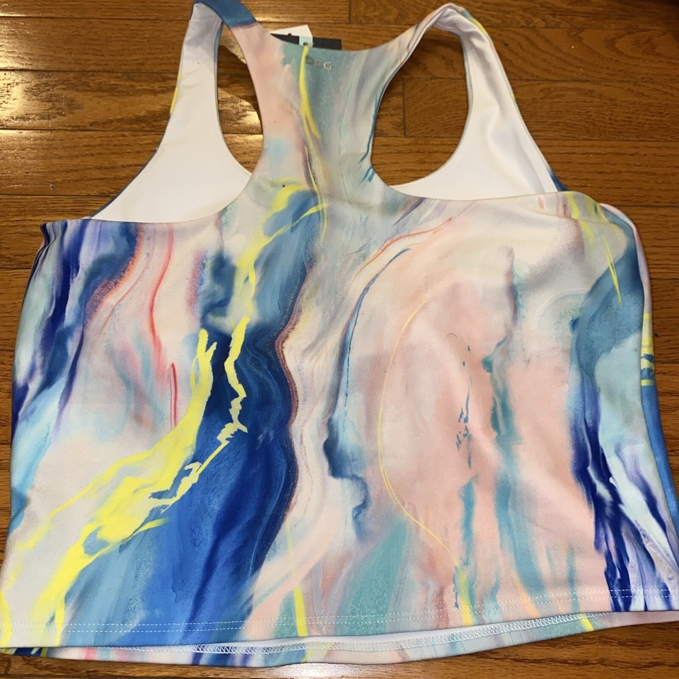 DSG Women's Medium Momentum Crop Tank Shelf Bra New | eBay