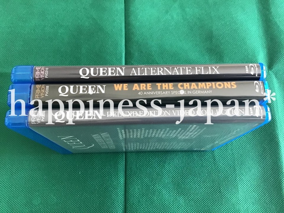 Queen Alternate Flix Deluxe Edition Video Collection Blu-ray 3 Title 4 Discs Set | eBay
