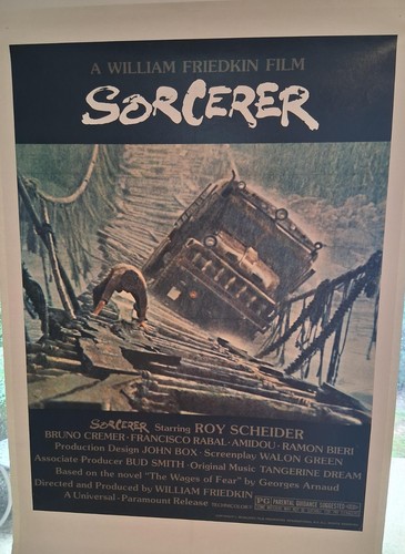 SORCERER 1977 ORIGINAL USA 1Sht LINEN BACKED Poster William Friedkin ...