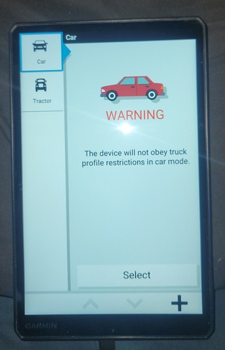 Garmin dezl OTR1010 MT-S 10 Inch GPS Truck Navigator Trucking ...