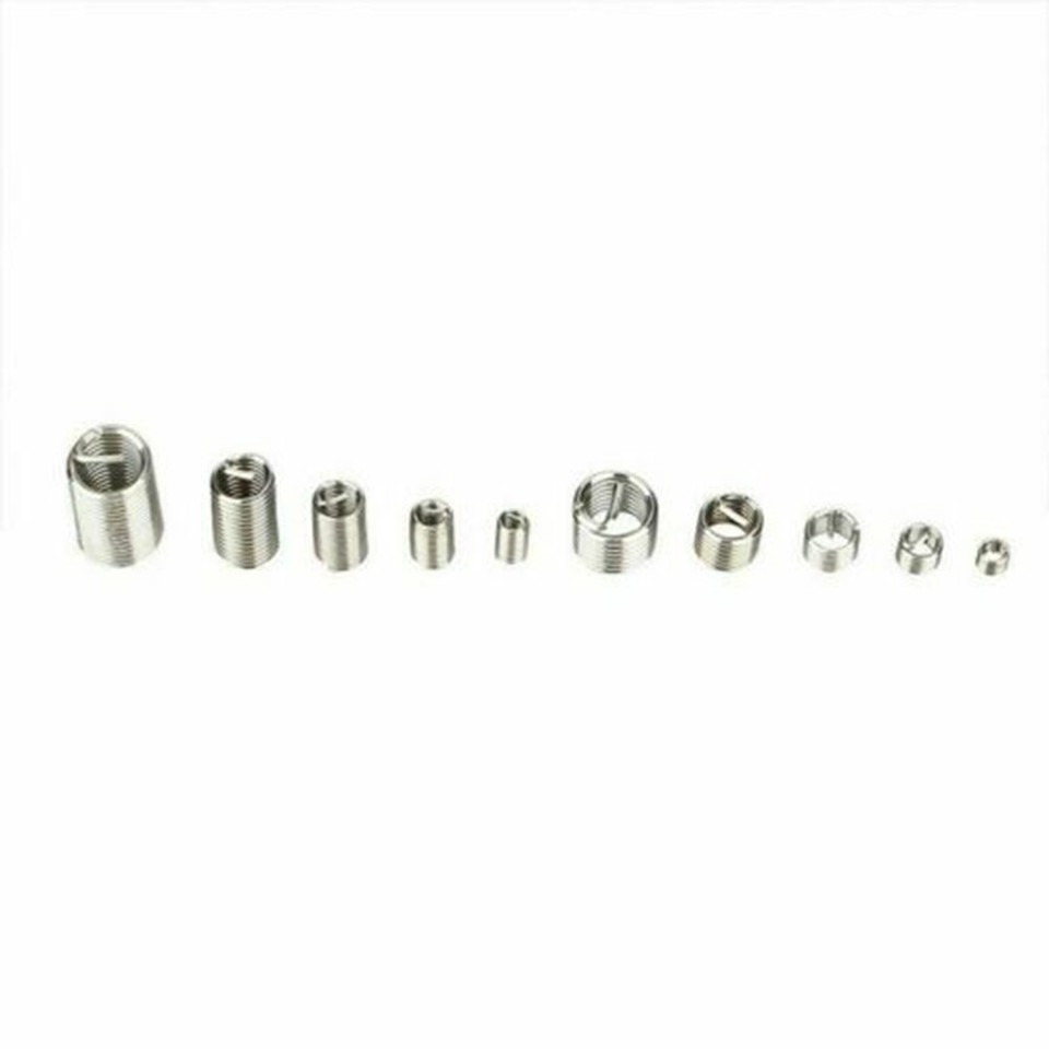 150Pcs 304 Stainless Steel Helicoil Thread Repair Insert Kit M3/M4/M5 ...