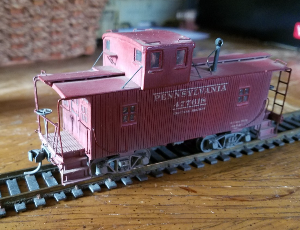 HO Scale PRR N6b Wood Cabin Car - & - PRR ND Wood Cabin Car (Bobber) | eBay