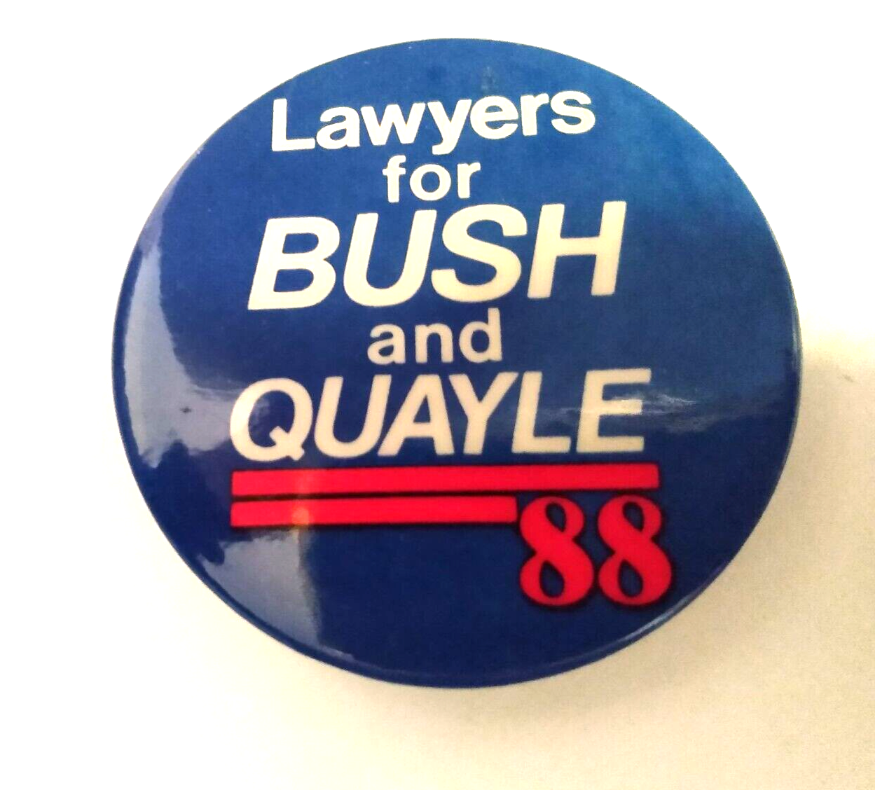 Lawyers for Bush & Quayle 88 - 2" Button Pin Republican | eBay