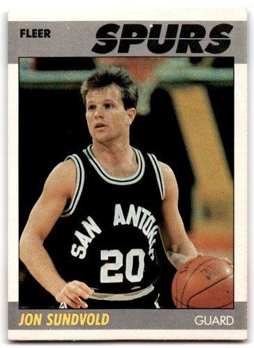 1987-88 Fleer Jon Sundvold Basketball Cards #104 | eBay