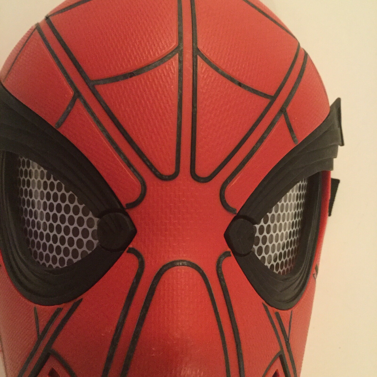 Spider Man mask Hasbro spider web Marvel adjustable r… - Gem