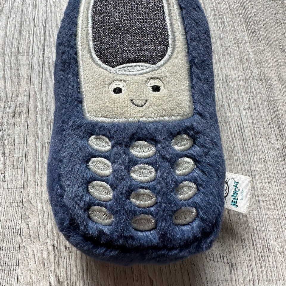 Jellycat Wiggedy Phone Plush - Working with Sound - Rare & Retired ...