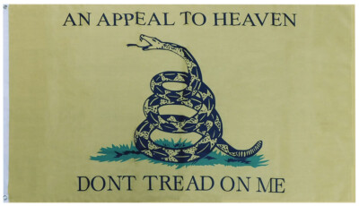 AN APPEAL TO HEAVEN GADSDEN 2nd Amendment DTOM Combo 100D 12X18 BOAT ...