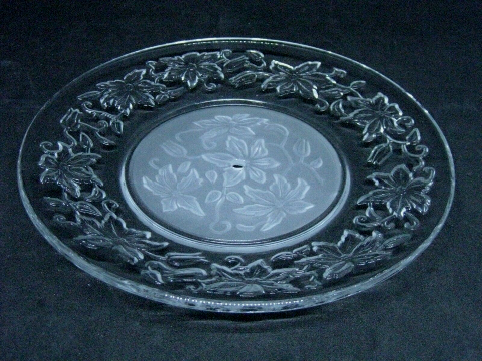 Princess House Fantasia Crystal Tier Server #533 6" Top 8" Bottom ...
