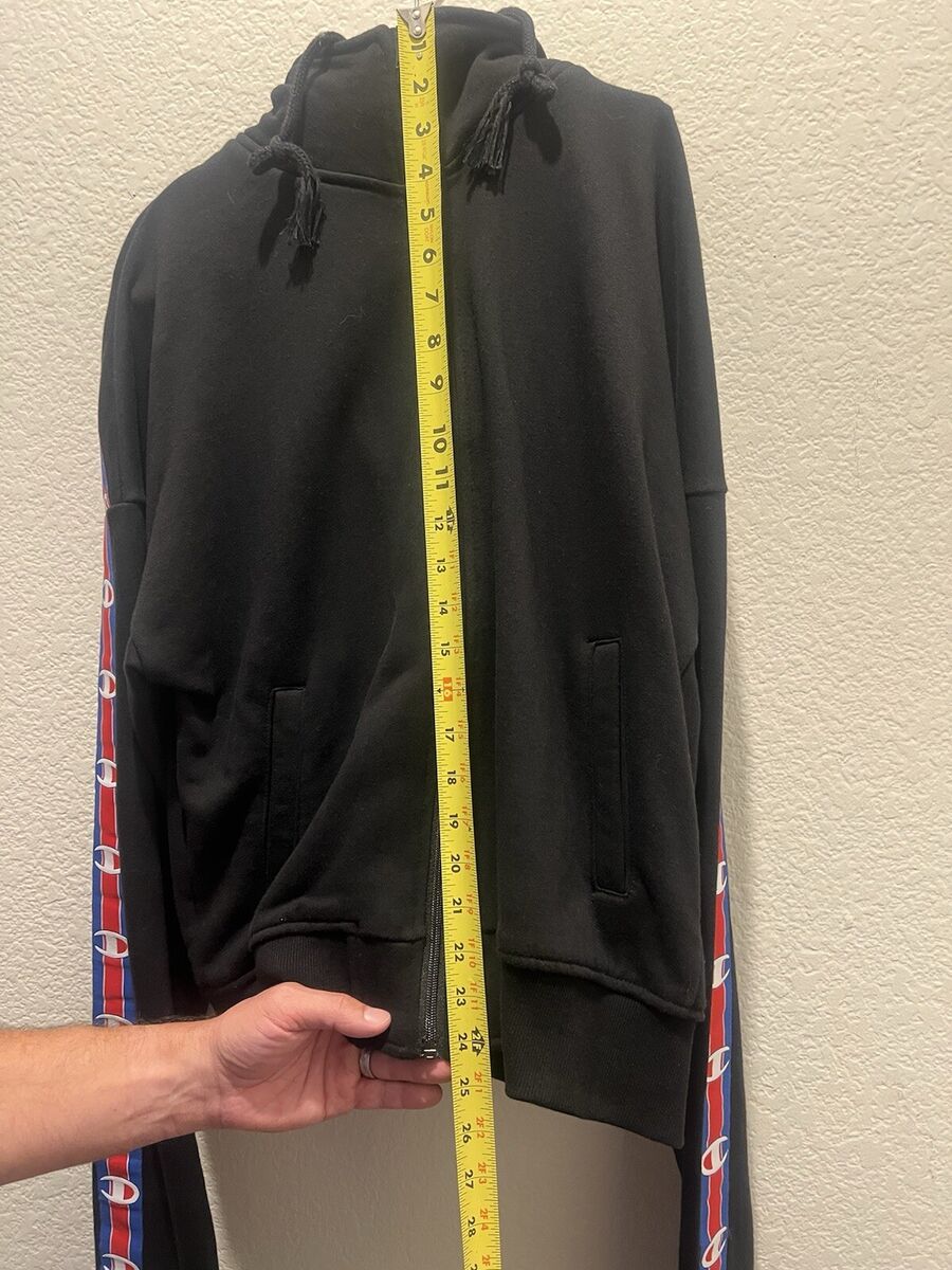 2017 Champion Vetements In Progress Hoodie Measurements In 2017 Champion Vetements In Progress Hoodie Measurements In