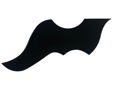 Pickguard For EKO Ranger Acoustic Guitar Self Adhensive-Crystal BLACk ...