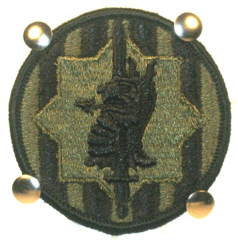 US Army 89th Military Police MP Brigade Badge OD Color Patch Fort Hood ...