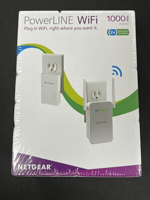 NETGEAR Powerline WiFi (PLW1000-100NAS) - 1000 mbps Wi-Fi Gigabit Port ...