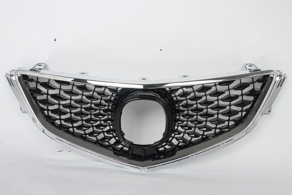2018 Style FOR 2015 2016 2017 Acura TLX Front Upper Grille Grill Chrome ...