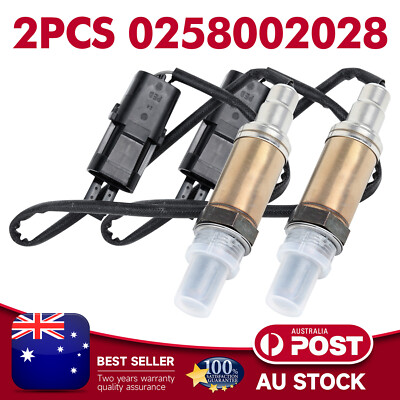 2x Oxygen Sensor Fit Holden Commodore V6 VP VR VS VT VU VX VY 3.8L ...