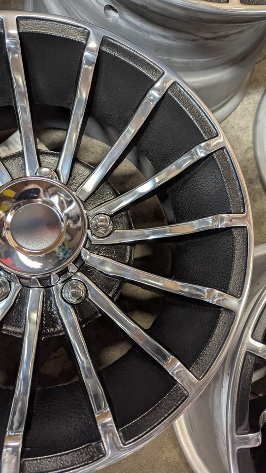 KEYSTONE TURBO III UNIQUE 15x10 & 15x7" HURRICANE WHEELS FORD VAN DODGE ...