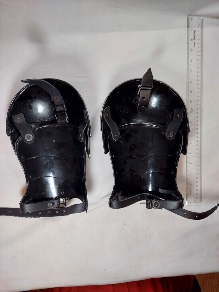 Medieval Pauldrons Armor Plate Mail Metal Constructed Shoulder LARP SCA ...