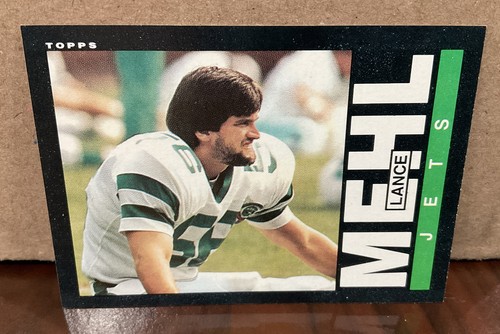 LANCE MEHL 1985 TOPPS FOOTBALL #345 - NEW YORK JETS | eBay