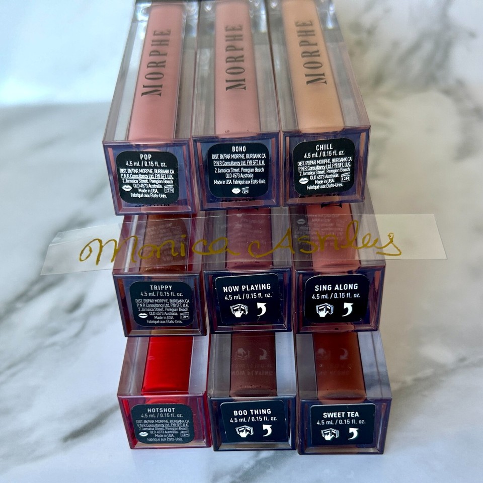 New Morphe Lip Gloss *CHOOSE Color* Full Size 4.5ml ~ RARE Boho, Trippy ...