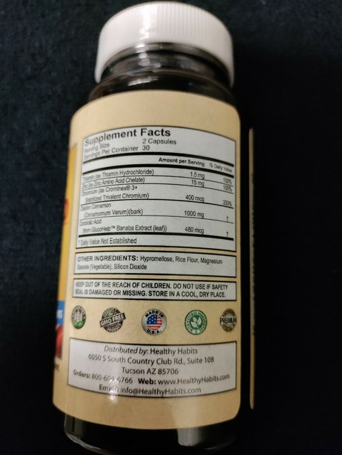 3 Bottles Strictiond Natural Way Support Healthy Blood Sugar Striction ...