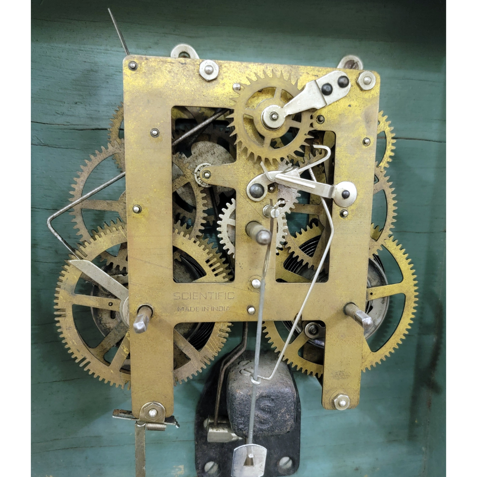 Antique Original SCIENTIFIC Collectible Clock Vintage Rare Pendulum ...