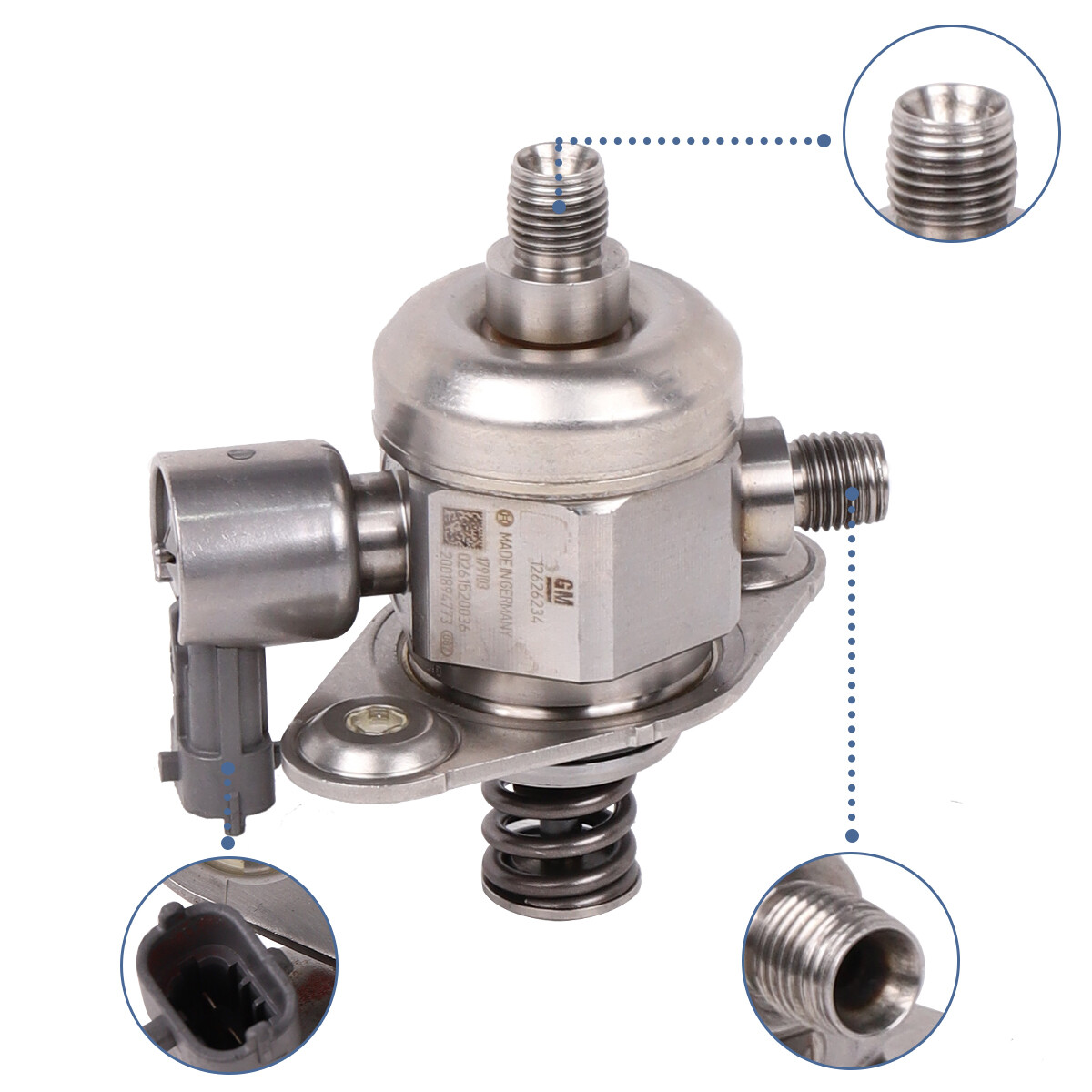 High Pressure Fuel Pump For 2008-2011 Cadillac CTS STS 3.6L V6 12614934 ...