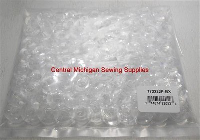(100) Class 66 Plastic Bobbins- Fits Singer Class 66 Drop in Type | eBay