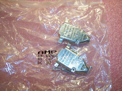 QTY (5) 15 POSITION SIZE 2 2-PIECE BACKSHELL CABLE CLAMP KITS 747099-1 ...