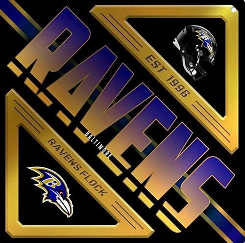 9 Different Sets of Baltimore Ravens Waterproof Vinyl Stickers Special ...