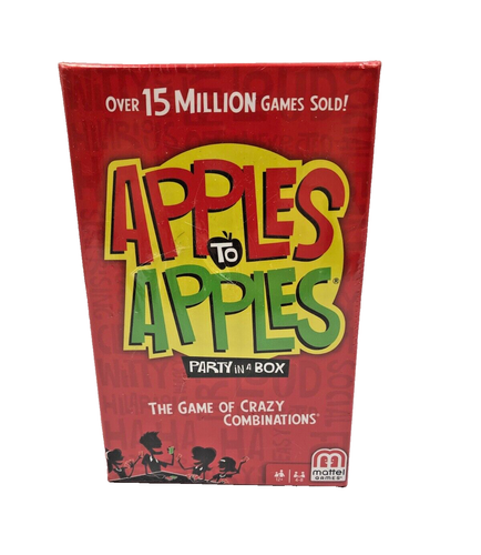 Card Game Apples To Apples Party In A Box Crazy Combinations Sealed ...