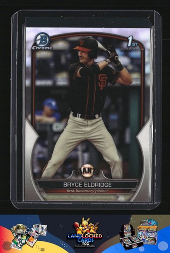 2023 Bowman Chrome 1st Ed Bryce Eldridge refractor #BDC-107 | eBay