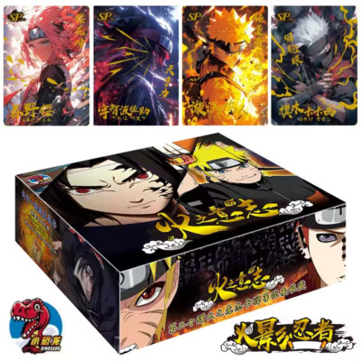 Naruto Premium 36 Pack Booster Box Trading Card's Doujin Naruto CCG HY ...