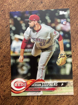 2018 Topps #207 Jackson Stephens, Cincinnati Reds rookie card nm ib | eBay
