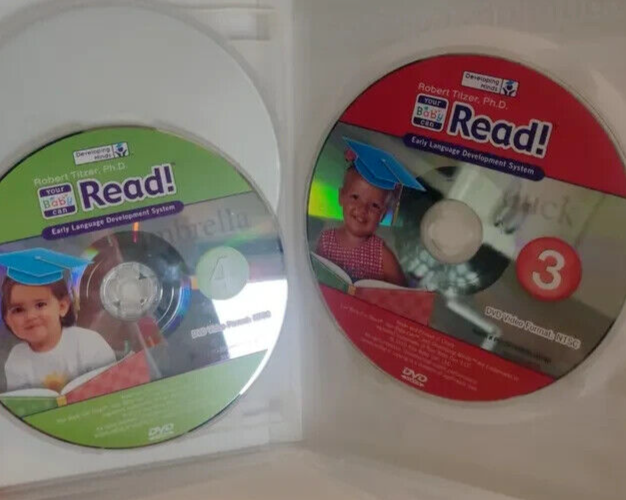 Your Baby Can Read 4 DVD Set Robert Titzer Early Language Development ...