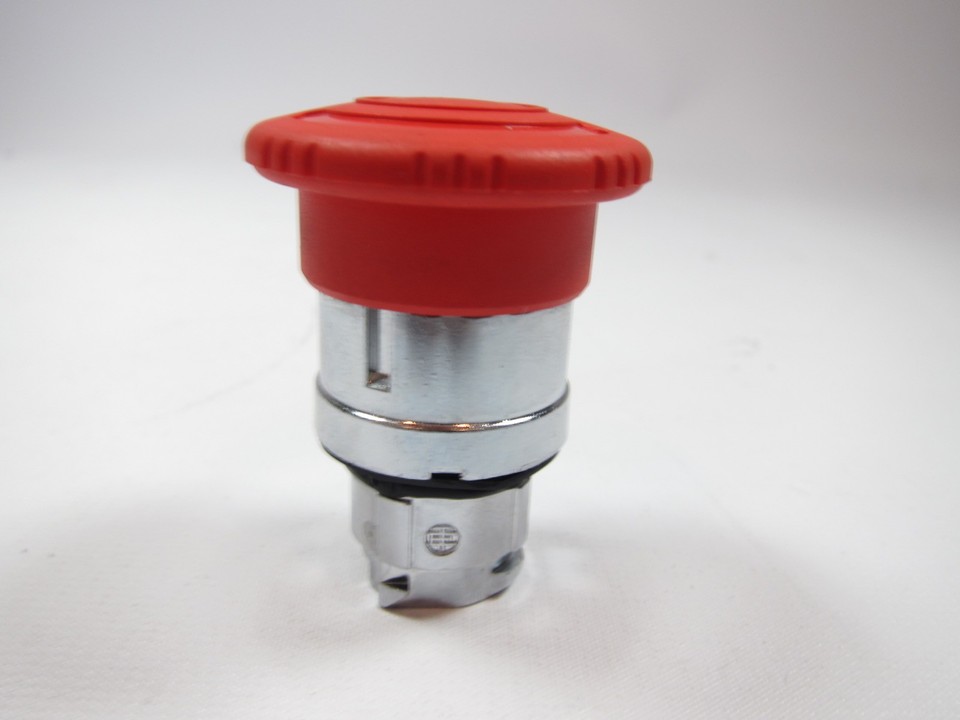 New Telemecanique ZB4BS54 Mushroom Head Red Pushbutton | eBay