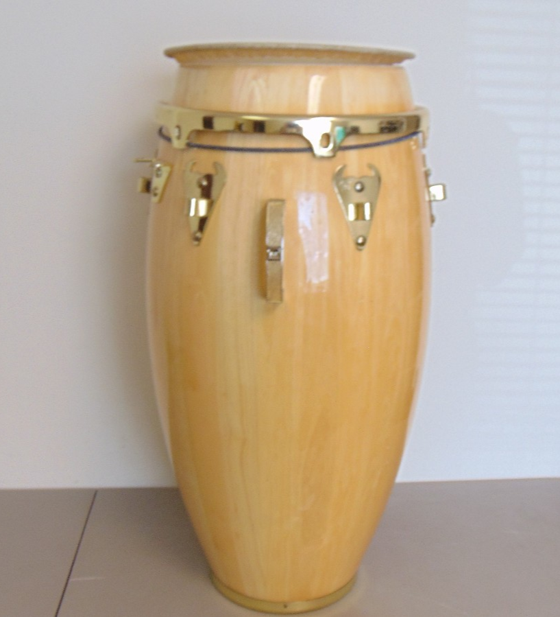 Latin Percussion LP Matador 11-3/4" Wood Conga -Natural/Gold Tone- FREE ...