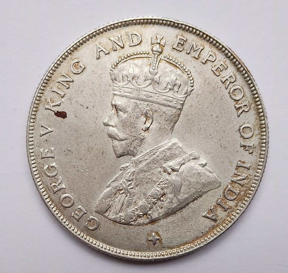 Straits Settlements George V: 1 Dollar 1920 Silver Coin KM#33 vf+ | eBay